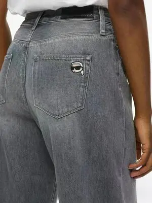 Karl Lagerfeld Ikon Barrel-leg Jeans