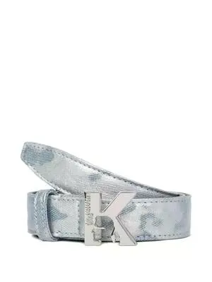 Karl Lagerfeld K-logo Belt - Blue