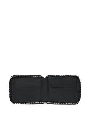 Karl Lagerfeld Monogram-pattern Zipped Wallet