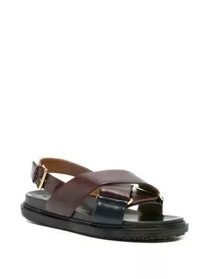 Marni Crisscross Strap Sandals