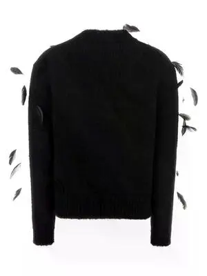 JIL SANDER Feather-detail Sweater