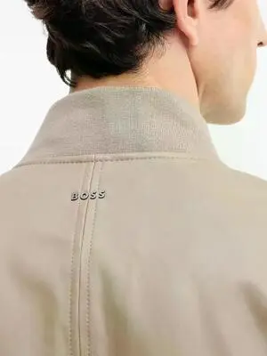 BOSS Jobrice Zip-up Leather Jacket