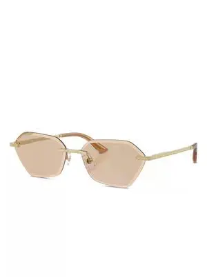 JIMMY CHOO Geometric Frame Sunglasses