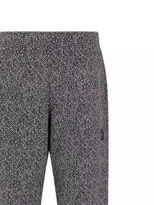 Giorgio Armani Mélange-effect Track Pants