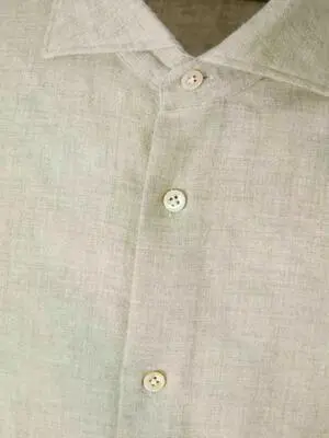 VINCENZO DI RUGGIERO Button-fastening Shirt - Green