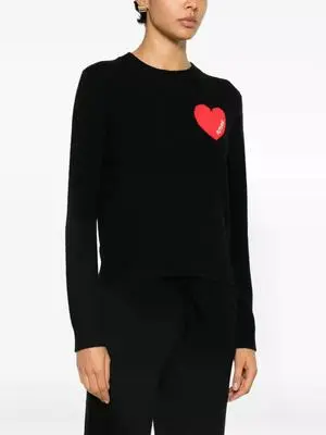 From Future Heart Graphic Knitwear