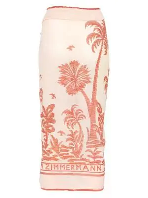 Zimmermann Woven Print Pareo