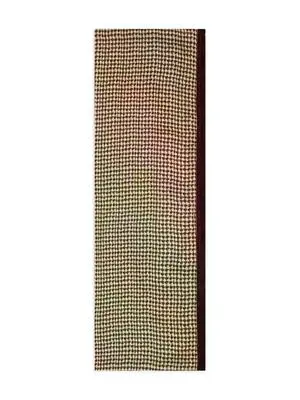 GIORGIO ARMANI Houndstooth-pattern Scarf
