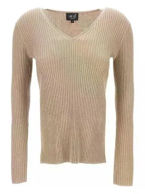 IRIE' V-neck Ribbed-knit Jumper