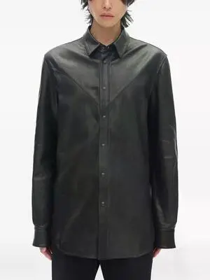 ANN DEMEULEMEESTER Albin Leather Jacket