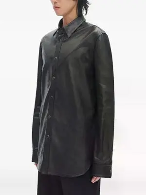 ANN DEMEULEMEESTER Albin Leather Jacket