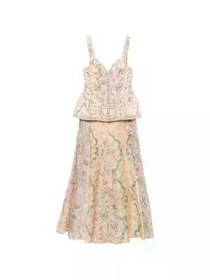 Zimmermann Rebellion Corded Maxi Dress - Neutrals