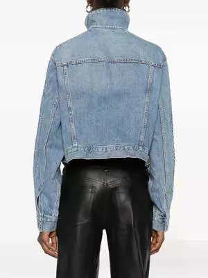 Alexander Wang Logo-embossed Denim Jacket