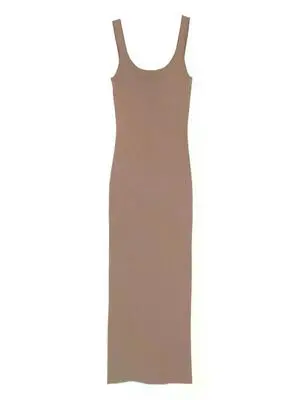 ENTIRE STUDIOS Square-neck Midi Dress