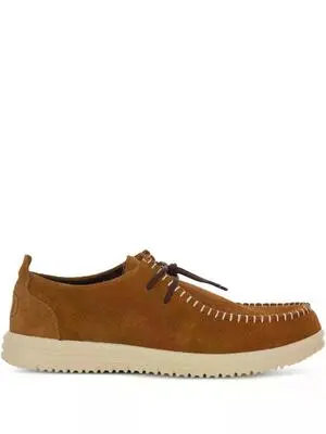 HEY DUDE Wally Nxt Moc Loafers - Brown