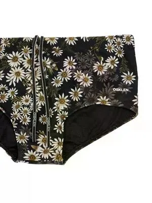OSKLEN Daisy-print Swim Briefs