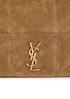 Saint Laurent Jamie 4.3 Mini Suede Shoulder Bag - Brown
