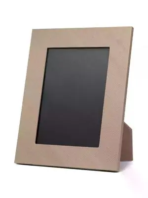Smythson Panama Photo Frame - Neutrals