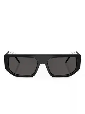 Dolce & Gabbana Rectangle-frame Sunglasses - Black