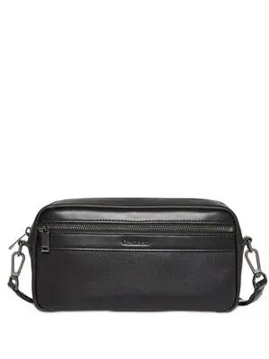Calvin Klein Camera Zip Shoulder Bag - Black
