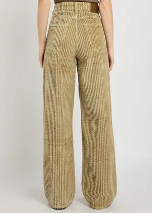 Our Legacy Full Cut Distressed Terry-corduroy Trousers