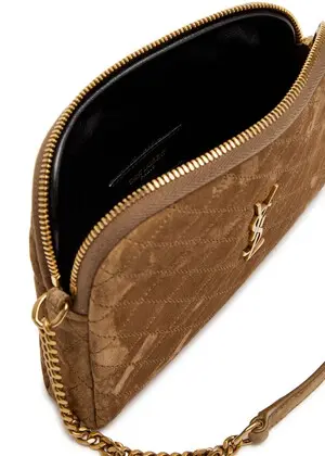 Saint Laurent Gaby Mini Suede Cross-body Bag