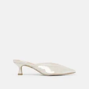 DOLCEVITA Cleo Sequin Heels - Ivory Sequin