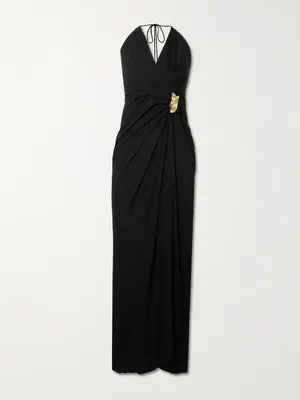 Rebecca Vallance High Neck Evening Dresses