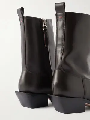 AeydĒ Luis Leather Ankle Boots - Brown