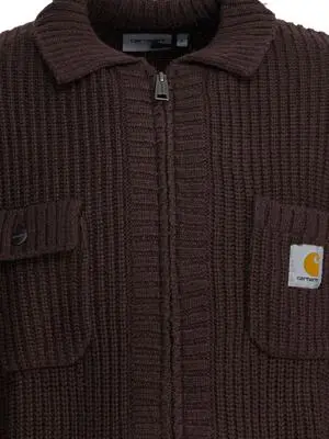 Carhartt Work In Progress Chore Knit Jacket - Brown
