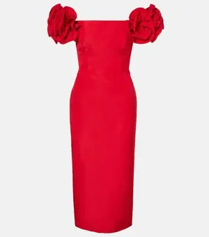 Carolina Herrera Off The Shoulder Cocktail Dresses