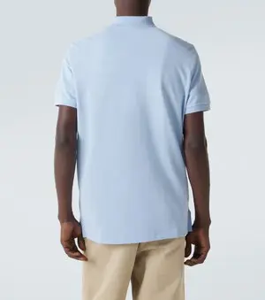Polo Ralph Lauren Cotton Piqué Polo Shirt - Blue