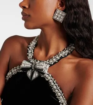 JENNIFER BEHR Camilla Crystal-embellished Earrings