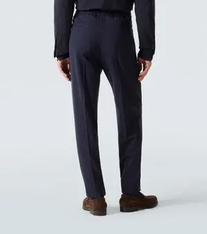 Zegna Pleated Straight Trousers