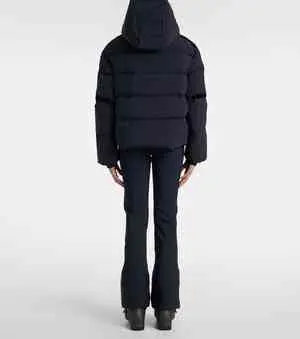Fusalp Barsy Velvet-trimmed Down Ski Jacket - Black