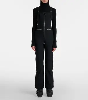 Fusalp Getta Ski Salopettes - Black