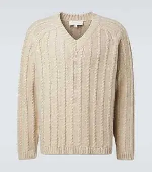 Studio Nicholson X Aaron Levine Sussex Virgin Wool Sweater - Beige
