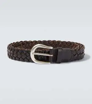 Studio Nicholson X Aaron Levine Braided Belt - Brown