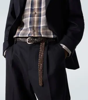 Studio Nicholson X Aaron Levine Braided Belt