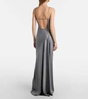 Victoria Beckham Cami Satin Gown