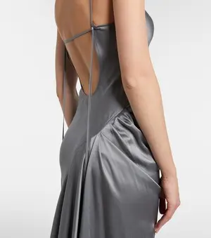 Victoria Beckham Cami Satin Gown