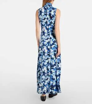 Proenza Schouler Valentina Printed Jersey Maxi Dress