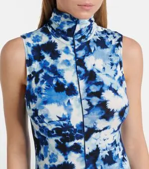 Proenza Schouler Valentina Printed Jersey Maxi Dress