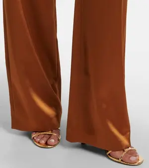 Galvan Sister Moon Wide-leg Pants - Brown