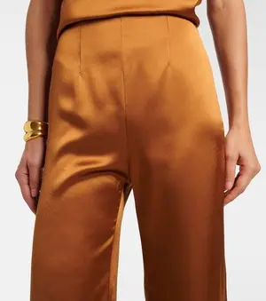Galvan Sister Moon Wide-leg Pants - Brown