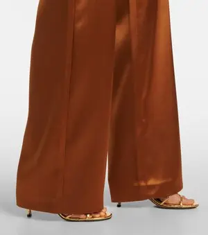 Galvan Sister Moon Wide-leg Pants - Brown
