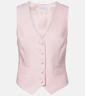Gabriela Hearst Button Detailed Vests For Women