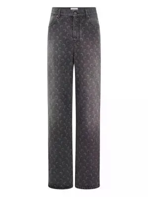 MARINE SERRE Moon-print Jeans