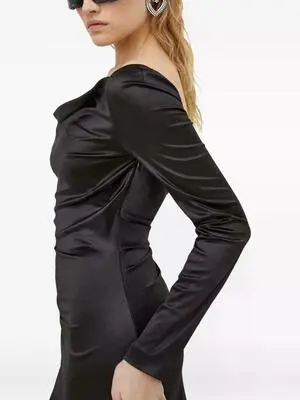Stine Goya One-shoulder Gathered Mini Dress