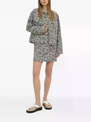 SAMSOE SAMSOE Buttoned Floral Jacket